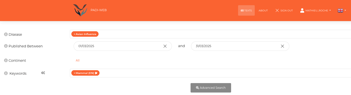 AI for Epidemiological Surveillance in Animal Health - The Animal Echo